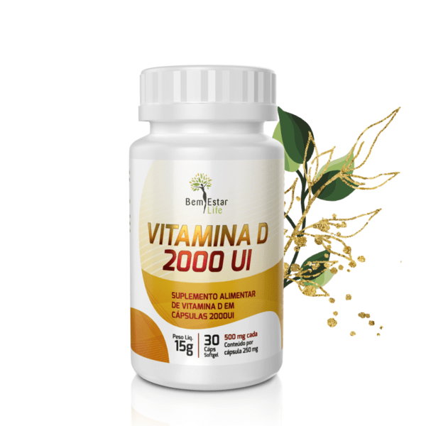 VITAMINA D - 2000 UI - 30 CAPSULAS - Premmier Diet Produtos Naturais ...